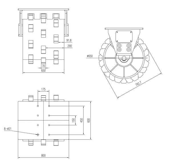 ELB-200 Compaction Wheel - 650mm Wide - 17 to 22 tonne – JB Equipment Ltd