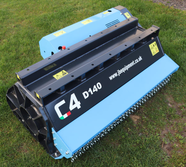 C4 Excavator Flail Head - D120-170 - 120cm, 140cm or 170cm - 6 to 15 T ...
