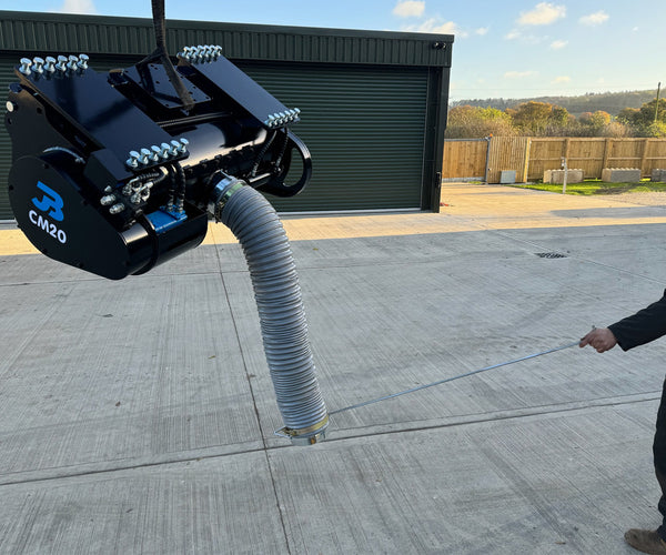 CM20 Heavy Duty Concrete Mixer Bucket for Excavators, Telehandlers & L ...