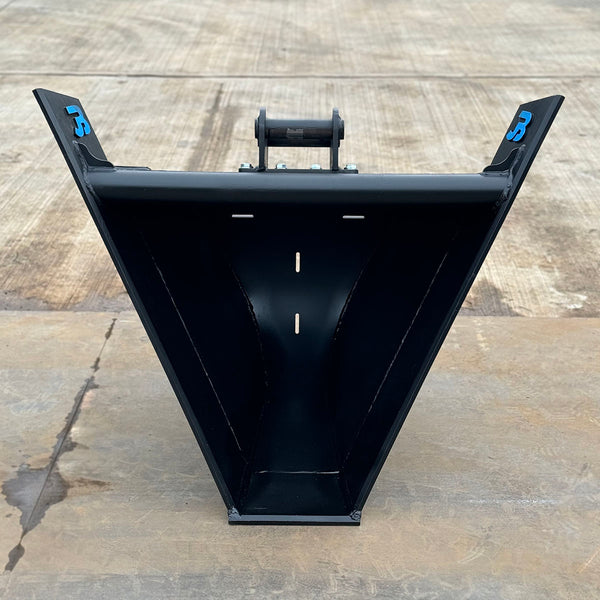 VT4 V-Ditching Bucket - 4-6 Tonne (295mm to 1125mm) – JB Equipment Ltd