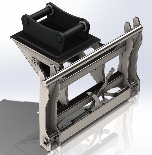 Excavator to JCB Q-Fit Adapter – JB Equipment Ltd