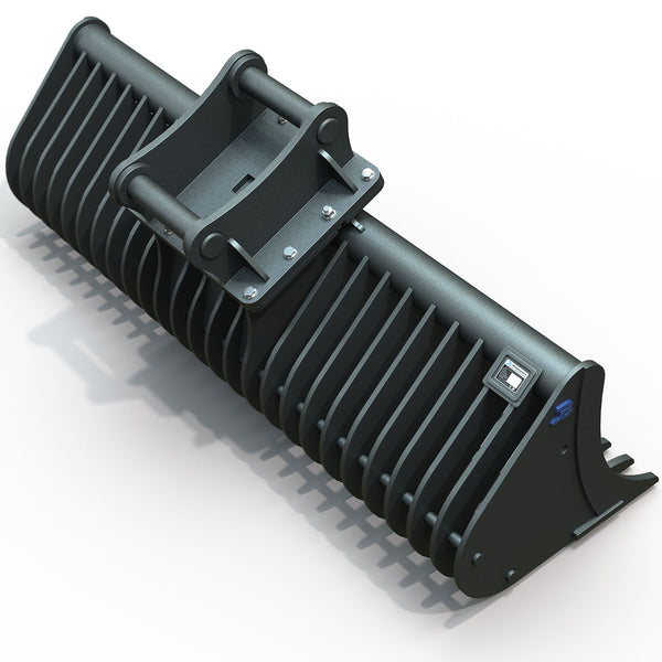 060-HD Heavy Duty Excavator Land Rake Bucket - 5-10 Tonne – JB ...