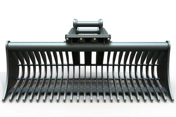 200-HD Heavy Duty Excavator Land Rake Bucket - 16-22 Tonne – JB ...