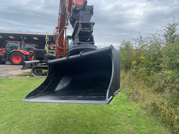 GRB-2-R Rotating 360° Scandinavian Excavator Grading Bucket - 2.5-3 To ...