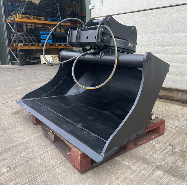 GRB-3-R Rotating 360° Scandinavian Excavator Grading Bucket - 3-4 Tonn ...