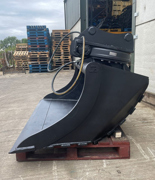GRB-4-R Rotating 360° Scandinavian Excavator Grading Bucket - 4-6 Tonn ...