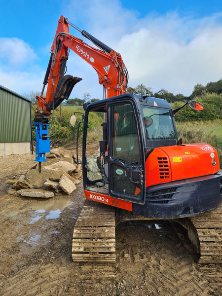 JB750 Hydraulic Mini Excavator Breaker - 6 to 10 Tonne – JB Equipment Ltd
