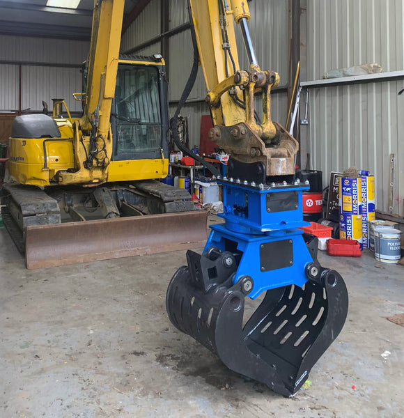 SGR-8 Hydraulic Rotating Excavator Selector Sorting Grab - 7-10 Tonne ...