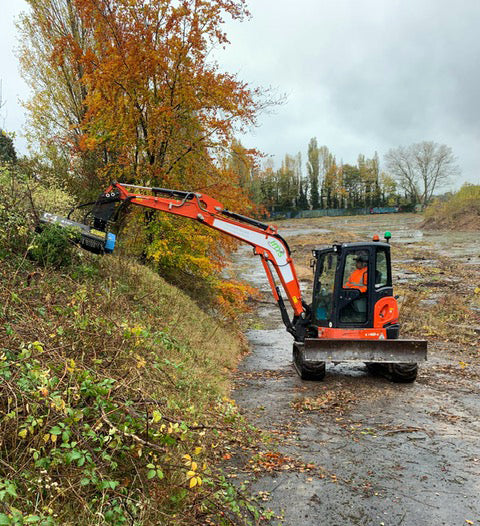 C4 Excavator Flail Head - A100 - 100cm - 3 to 5 Tonne Excavator – JB ...