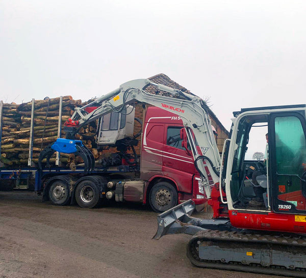 BC230 Excavator Forestry Grab - 4-8 Tonne – JB Equipment Ltd