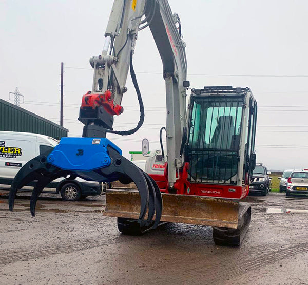 BC230 Excavator Forestry Grab - 4-8 Tonne – JB Equipment Ltd