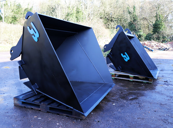 1 Cubic Telehandler Bag Filling Bucket to fit JCB Q-FIT, Merlo, Manito ...