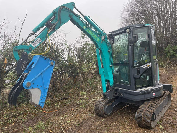 Alpha 200 Excavator Tree Shear - 1.5-5 Tonne – JB Equipment Ltd