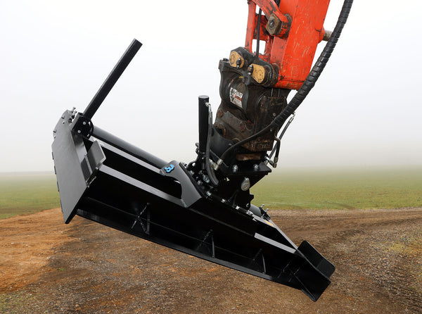 Excavator Grading Beam with Roller - 2300mm - 8 to 16 tonne – JB ...