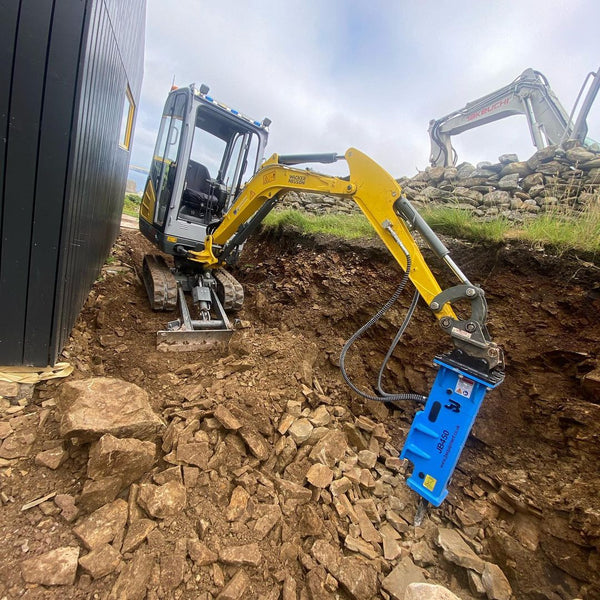 JB450 Hydraulic Mini Excavator Breaker - 1.2 to 3 Tonne – JB Equipment Ltd