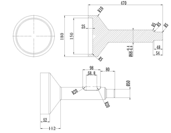 JB680 Post Driver Cup Chisel – JB Equipment Ltd