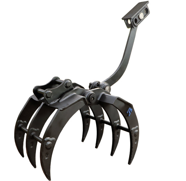 MG1 Mechanical Mini Digger Grapple Grab - 1.2 to 2 tonne – JB Equipment Ltd