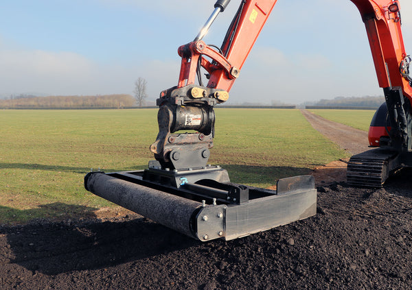 Excavator Grading Beam with Roller - 2000mm - 5 to 13 tonne – JB ...