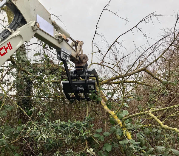 MG1 Mechanical Mini Digger Grapple Grab - 1.2 to 2 tonne – JB Equipment Ltd